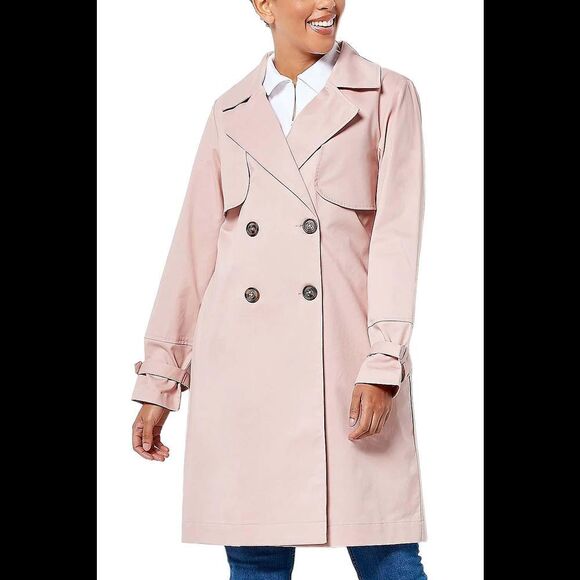 Centigrade | Jackets & Coats | Centigrade Twill Double Breasted Long ...